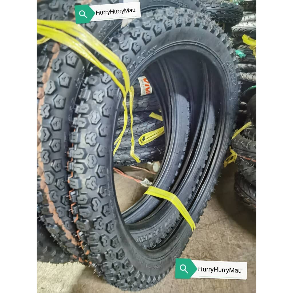 Viva FT261 250x17 OR 275x17 (2.50-17, 2.50x17, 2.75-17, 2.75x17) Tubetype Tyre (Tayar Motor ...