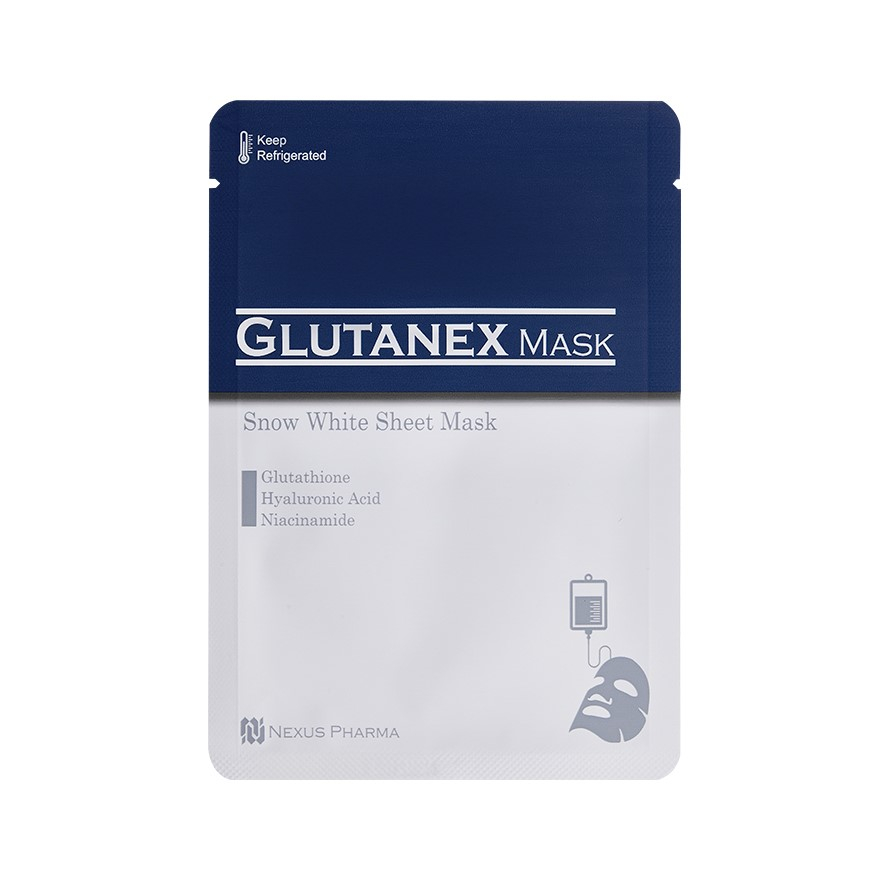 Glutanex Snow White Sheet Masks (3's/5's/15's) | Shopee Malaysia