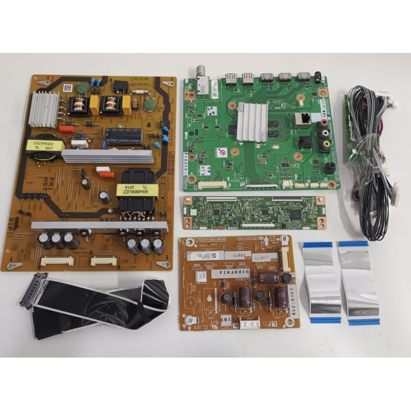 Sharp 4t-c50bk1x Mainboard System Board Power Supply Tcon Inverter ...