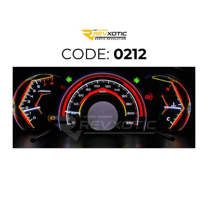 Papan Panel Meter Custom Perodua MYVI GEN-2 Gen2 Lagi Best ICON ...