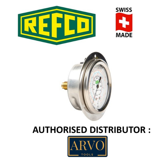 REFCO MR-305-DS-MULTI-35BAR ( HIGH SIDE GAUGE ) - R22/134A/404A/407C | Shopee Malaysia