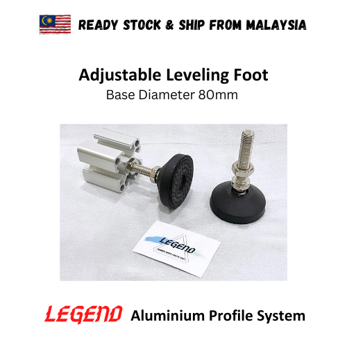 LEGEND Adjustable Foot Mounting for Aluminium Profile Table Chair ...