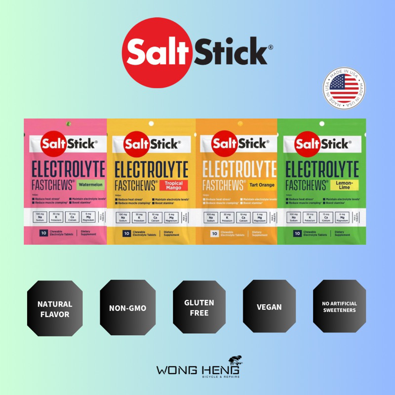 SaltStick Electrolyte FastChews（ Tablets ） | Shopee Malaysia