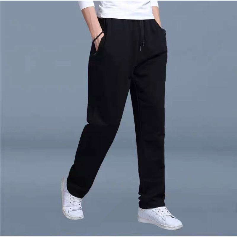 💥READY STOCK💥Men 3 Stripes Tracksuit Jogger Long Pants Stretchable ...