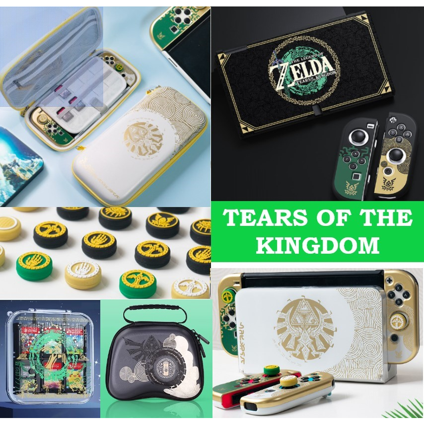 Nintendo Switch Zelda Tears of the Kingdom Accessories Protective Case ...