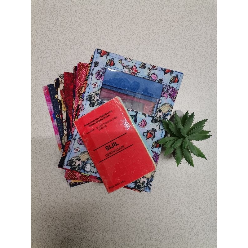 Ready Stock!! COVER BUKU DERMA DARAH/DONATION BLOOD BOOK COVER | Shopee ...