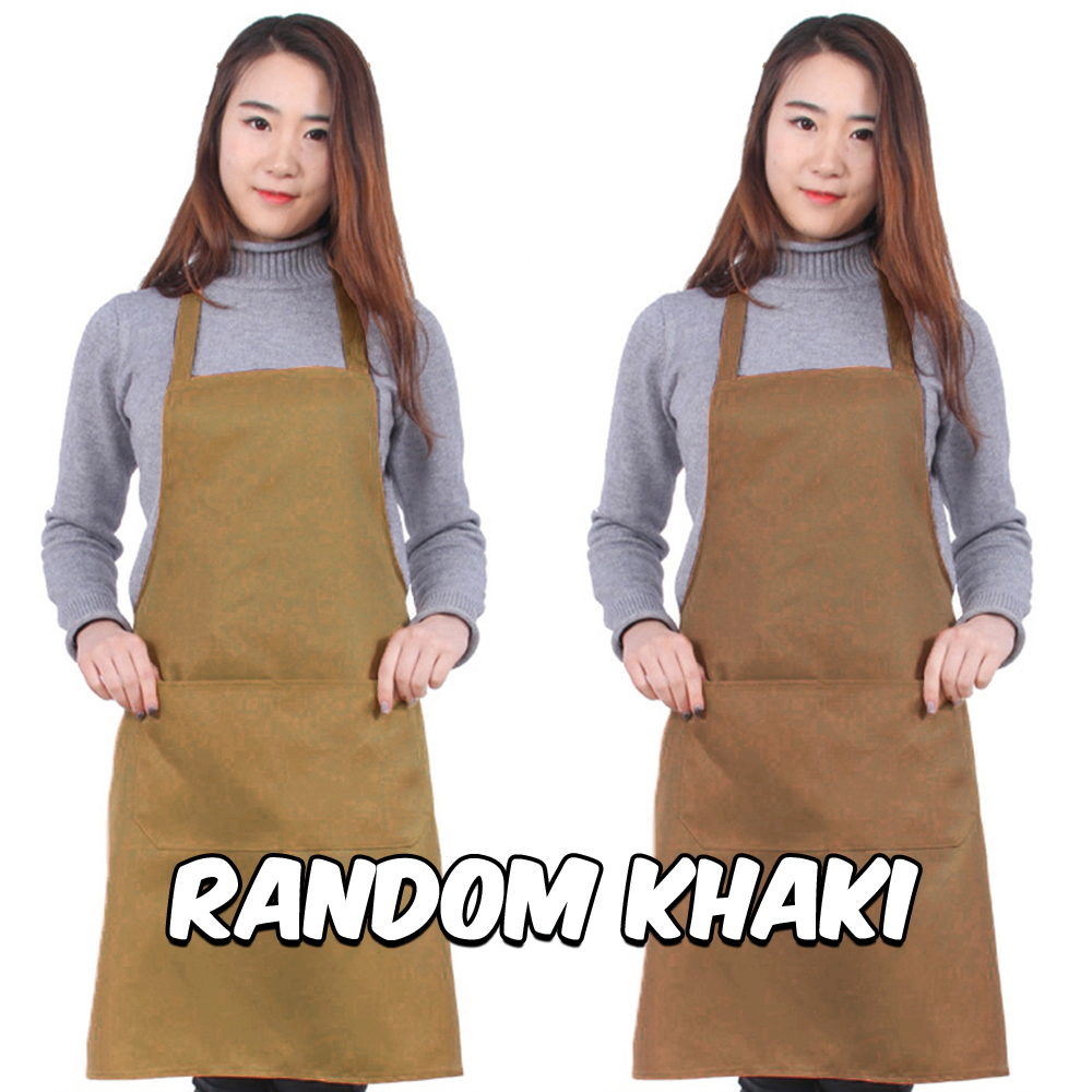 [MYSIA READY STOCK][ONE SIZE][CHICKY Hang Neck Apron Overall Apron ...