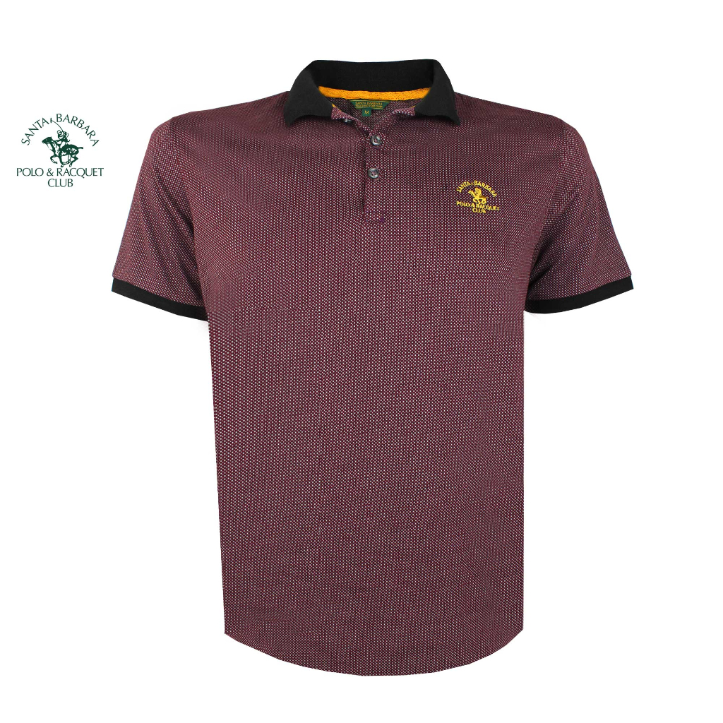 Santa Barbara Polo & Racquet Club Men's Polo Tee 09810-2218 | Shopee ...