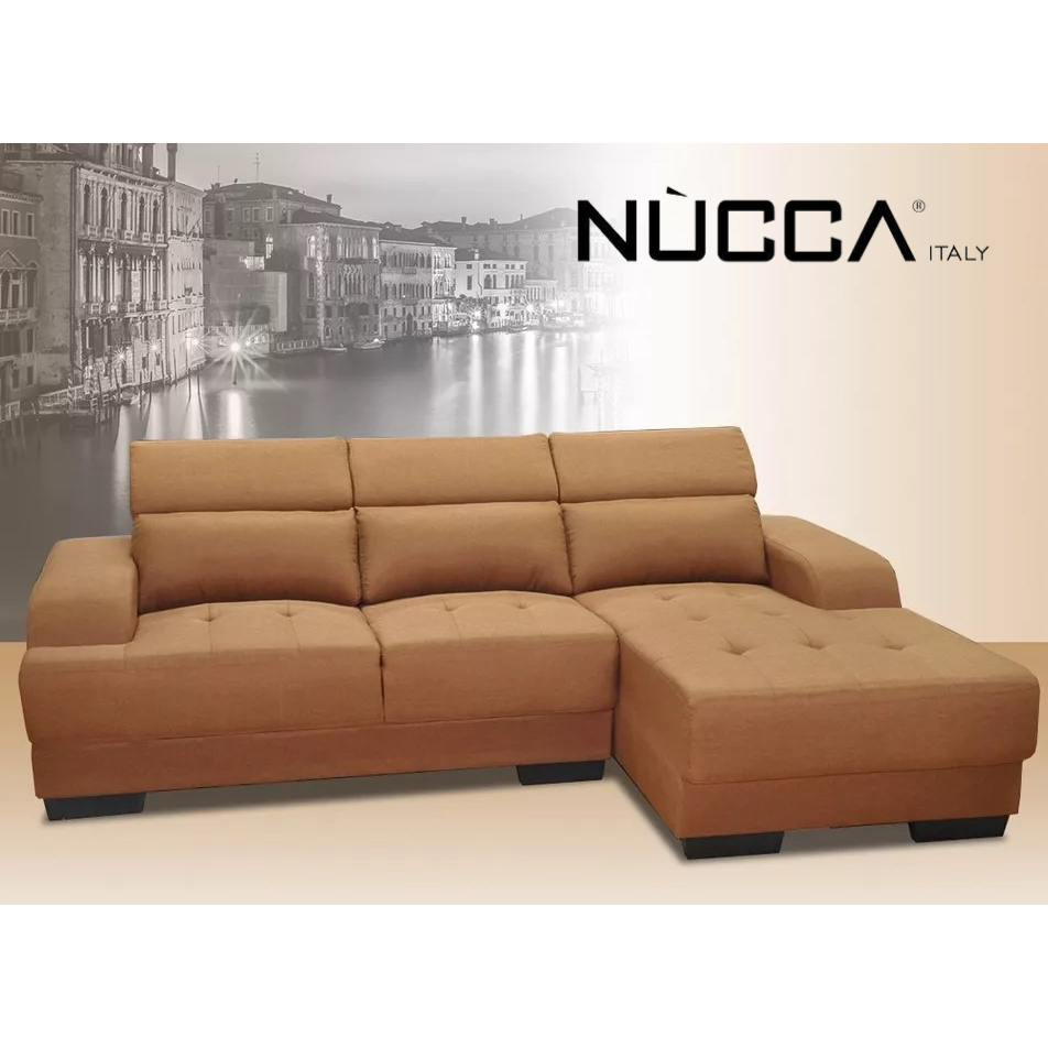 Nucca 6236 Teddy L Shape Sofa [Can Choose Casa Leather or Water ...