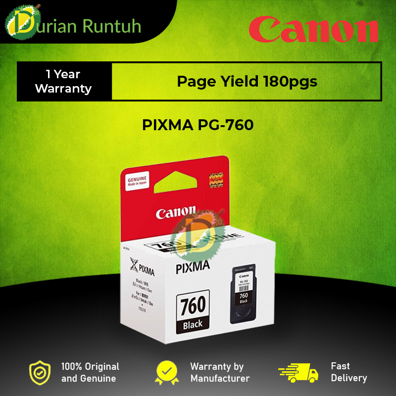 CANON PIXMA PG760 CL761 PG760XL CL761XL Ink Cartridge PG-760 CL-761 PG ...