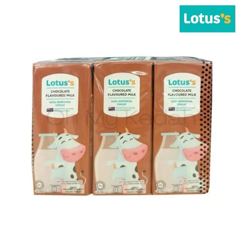 LOTUS'S / TESCO: UHT Milk / Susu UHT / Chocolate / Full Cream / Small ...