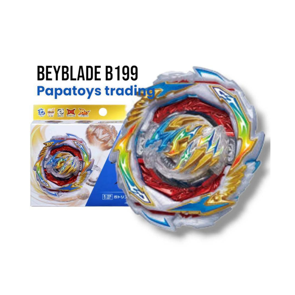 Beyblade Burst BU B-199 Gatling Dragon Karma Charge Metal'-10 with "D ...