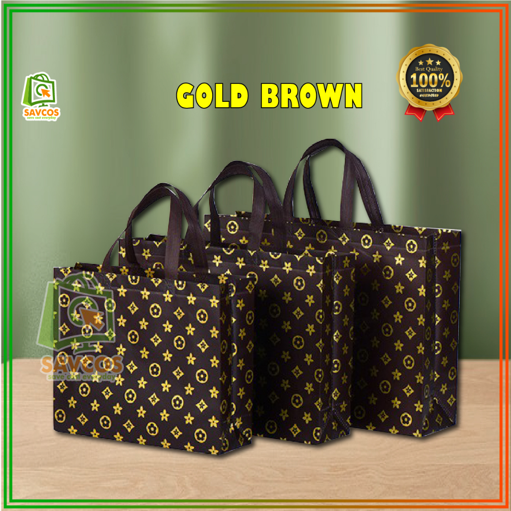 🔥CHEAPEST in SHOPEE🔥Non Woven Tote Eco Go Green Laminated Bag Reusable ...