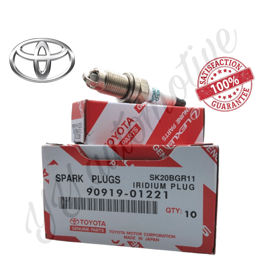 90919-01221 SPARK PLUG TOYOTA WISH 2.0 CALDINA 2.0 TURBO RAV4 ISIS VOXY | Shopee Malaysia