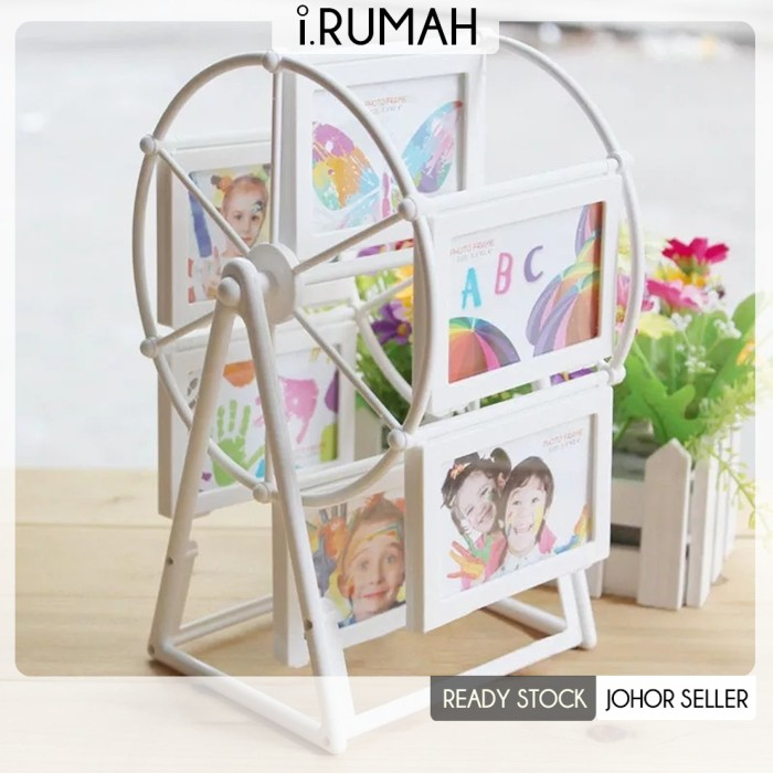 【i.Rumah】 Ready Stock Creative Photo Frame Ferris Wheel Shape ...