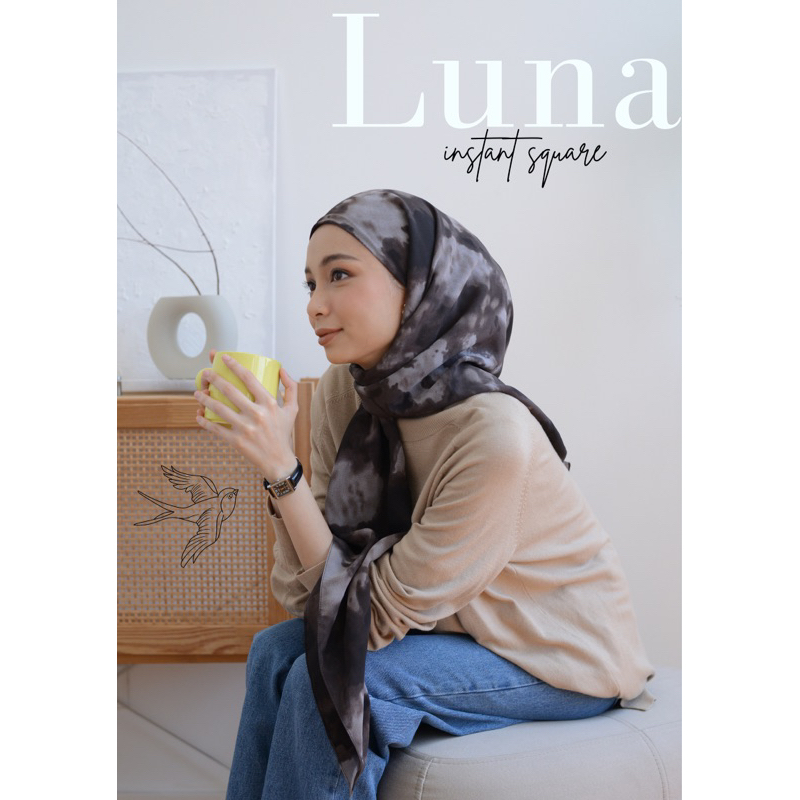 LEINANI Luna Instant Printed Bawal by Leinani (IRONLESS) | Shopee Malaysia