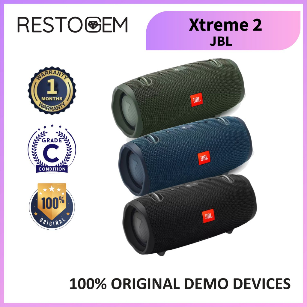 JBL Xtreme 2 Portable Bluetooth Speaker 100% Original U S E D Unit | Shopee Malaysia