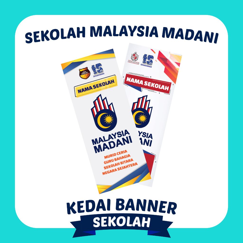 Bunting Sekolah Malaysia Madani | Carta Program / Majlis Sekolah I ...