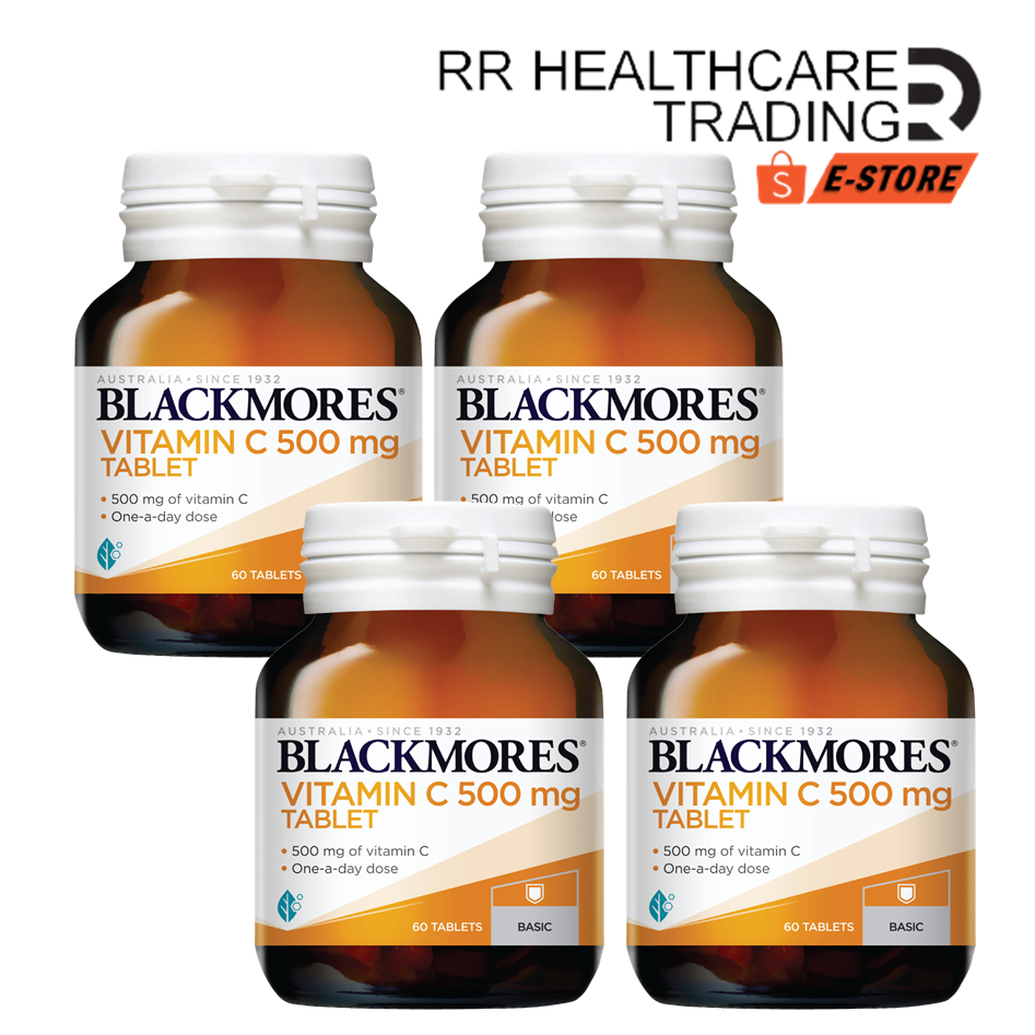 Blackmores Vitamin C 500mg 60s x 4 Bottles (Exp 01/2025) | Shopee Malaysia