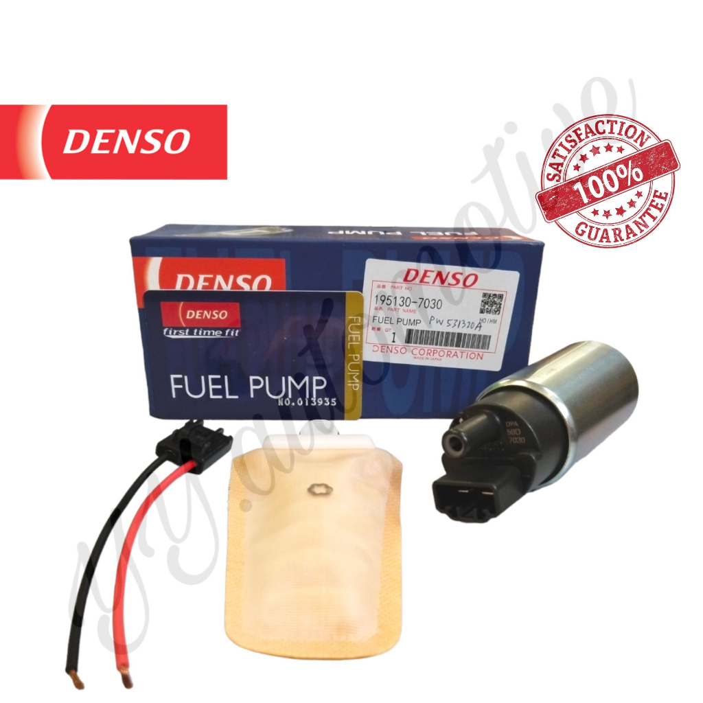 DENSO FUEL PUMP PROTON WIRA SATRIA PERDANA PUTRA ARENA 195130-7030 ...