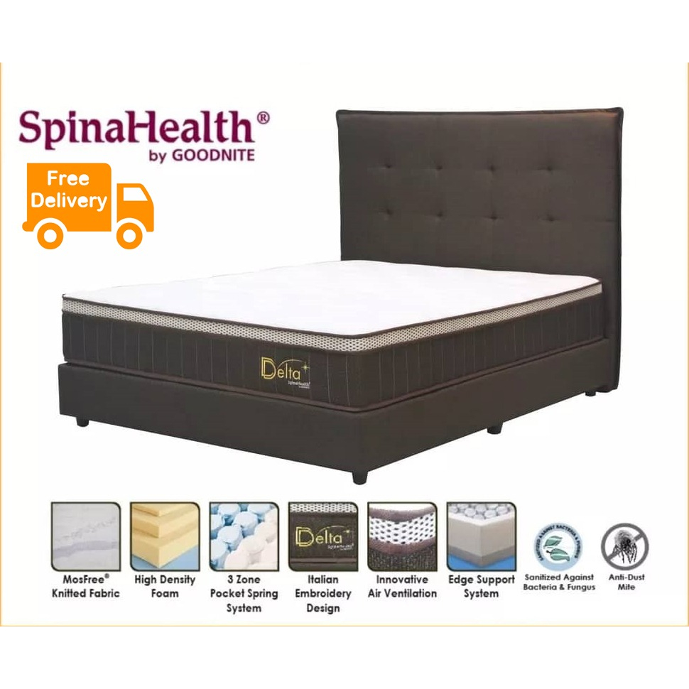 [FREE DELIVERY]GOODNITE DELTA 10 Inches Pocketed Spring Mattress ...