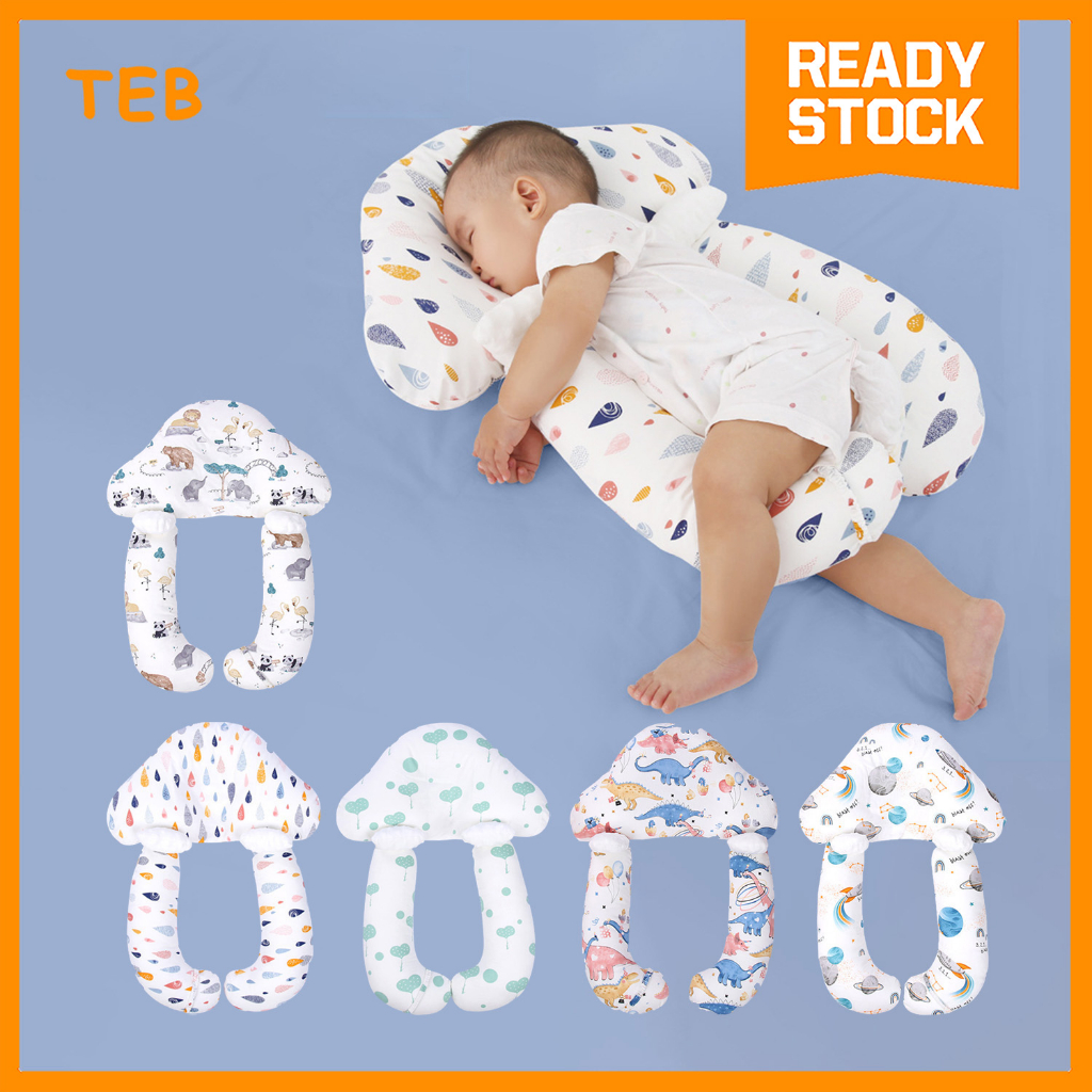 Anti Flat Head Baby Pillow with Bolster – Bantal Bayi Memory Foam ...