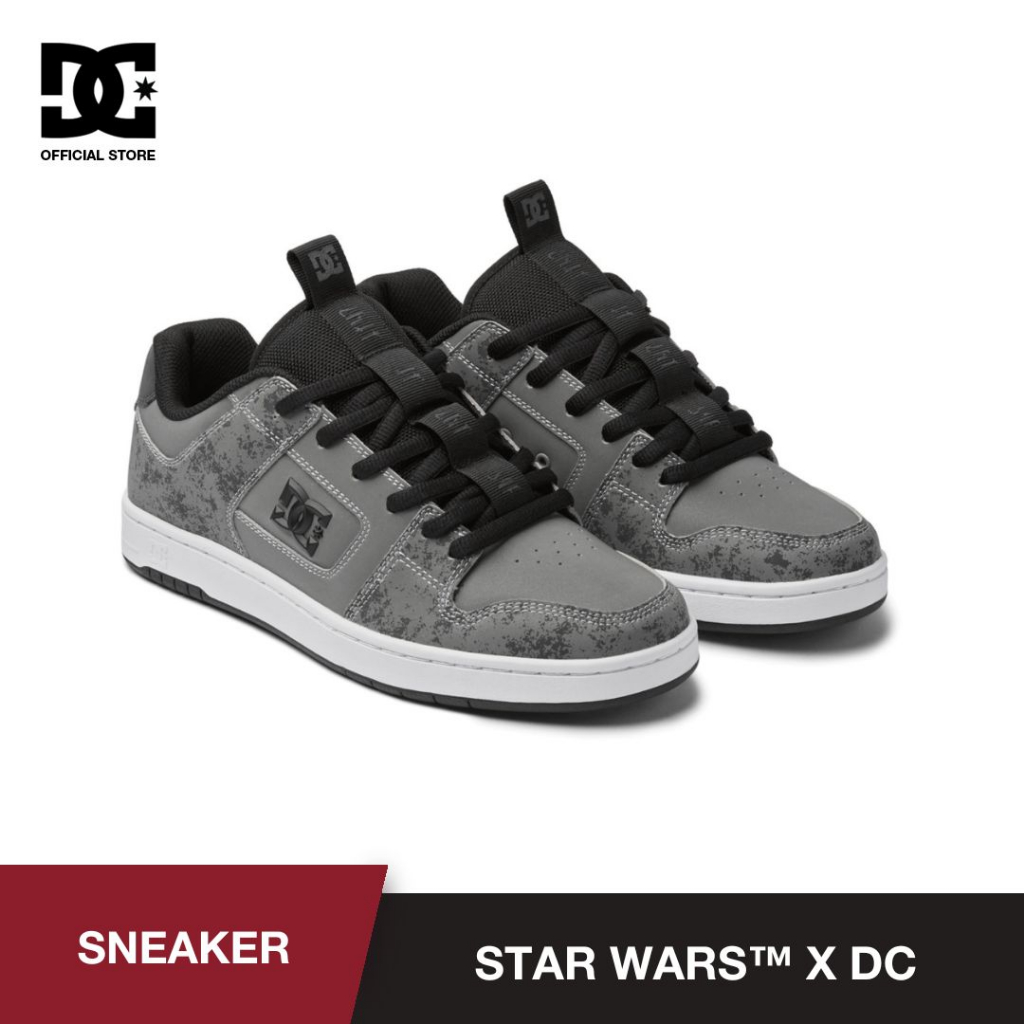 DC Men Star Wars™ x DC Manteca 4 Shoes - Black/Metallic Silver | Shopee ...