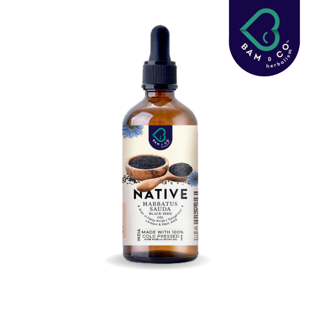 BAM & CO. NATIVE BLACK SEED OIL 100ML | Shopee Malaysia