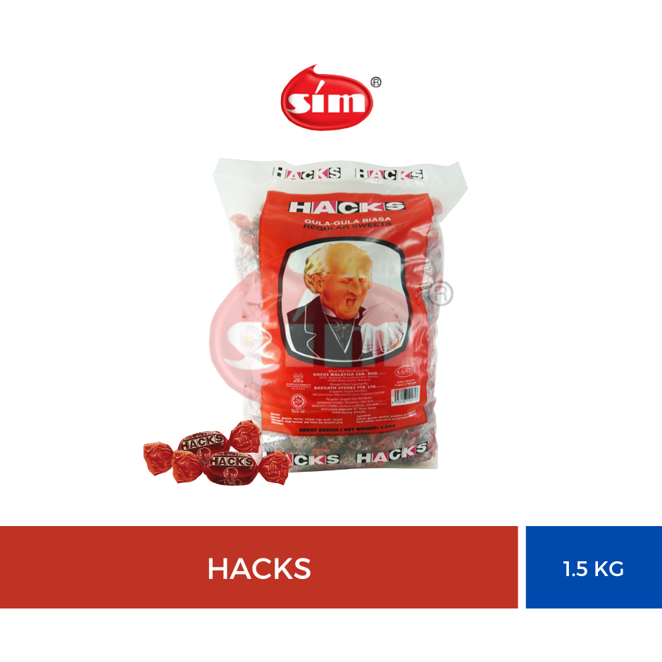 (1.5KG) HACKS CANDY | Shopee Malaysia