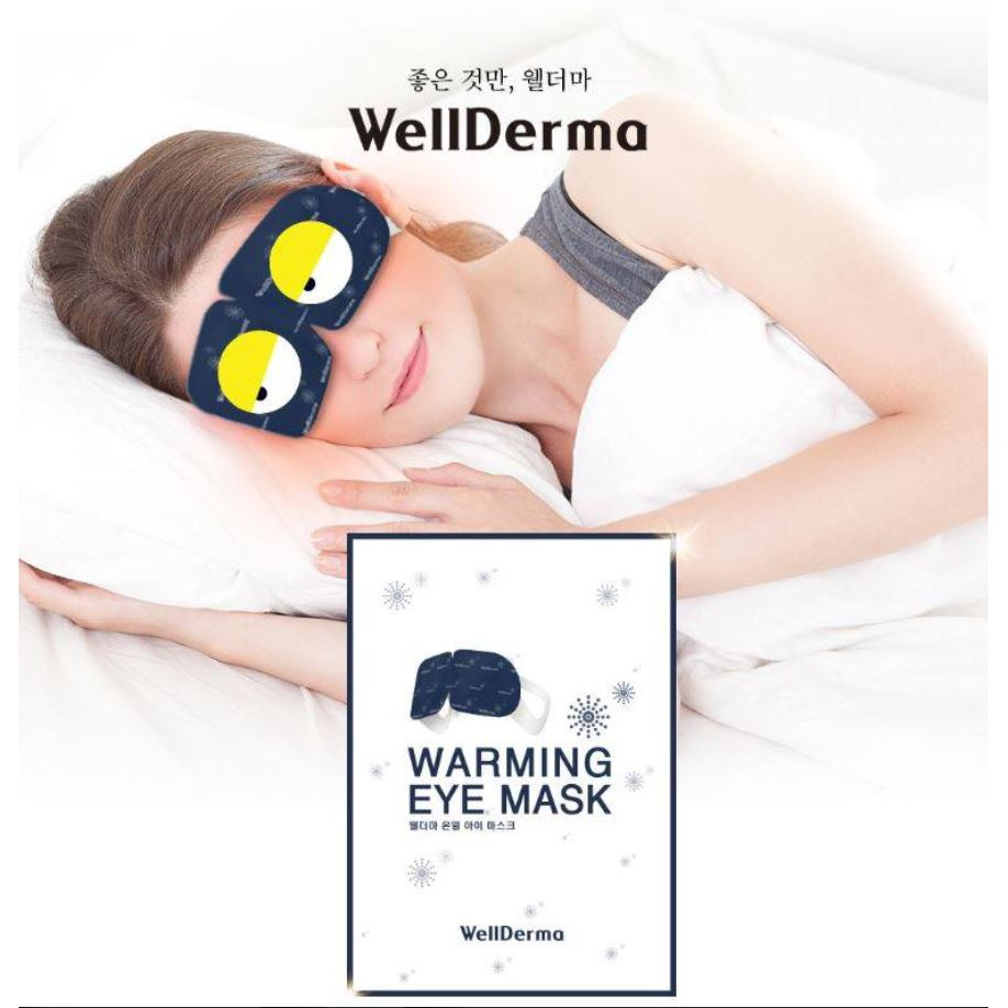 【现货】WellDerma Warming Eye Mask 1ea 梦蜗 薰衣草精油蒸气眼罩 1入 | Shopee Malaysia