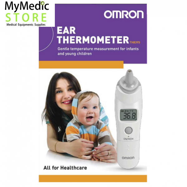 (Original) Omron Ear Thermometer TH839S ( MC-523 ) One Year Warranty ...