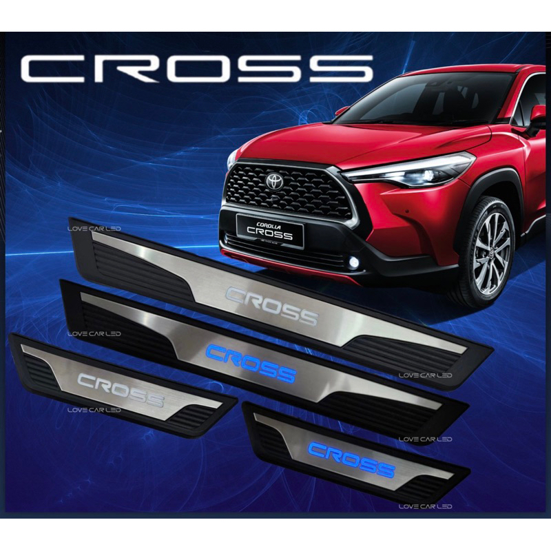 Toyota corolla cross window door sun visor foot side step led front ...