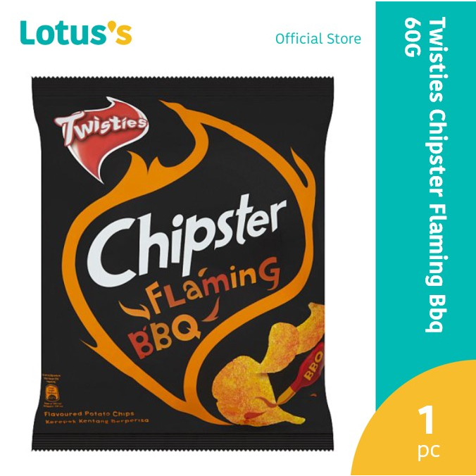 Twisties Chipster Flaming BBQ (60g) | Shopee Malaysia