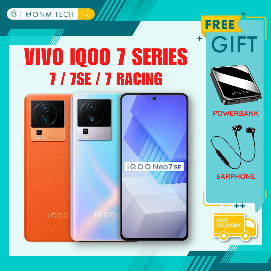 Vivo IQOO Neo 7 Racing Snapdragon 8+Gen1/ Neo 7/ IQOO Neo 7 SE / Mediatek Dimensity 9000 ...