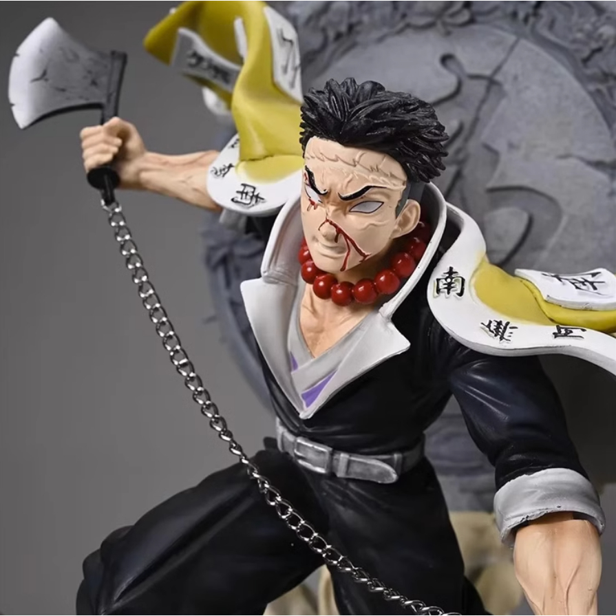 Anime Demon Slayer Kimetsu no Yaiba Hashira Gyomei Himejima PVC Statue ...