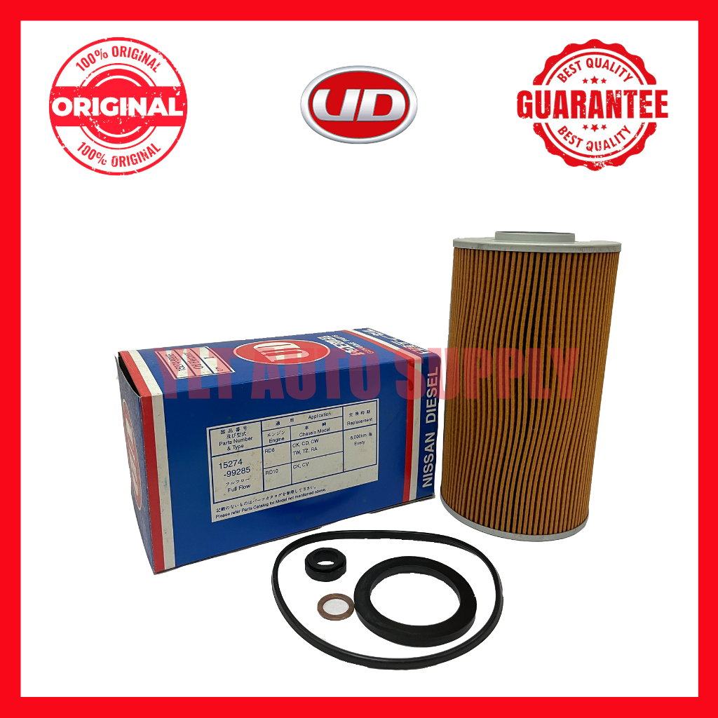 NISSAN UD TRUCK ORIGINAL UD OIL FILTER RD8 15274-99285 | Shopee Malaysia