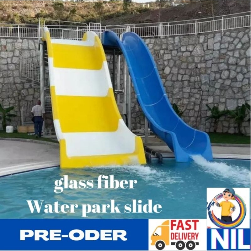 COMMERICAL HOTEL SWIMMING POOL LARGE AQUA SWIMMING POOL FAMILY SLIDE ...