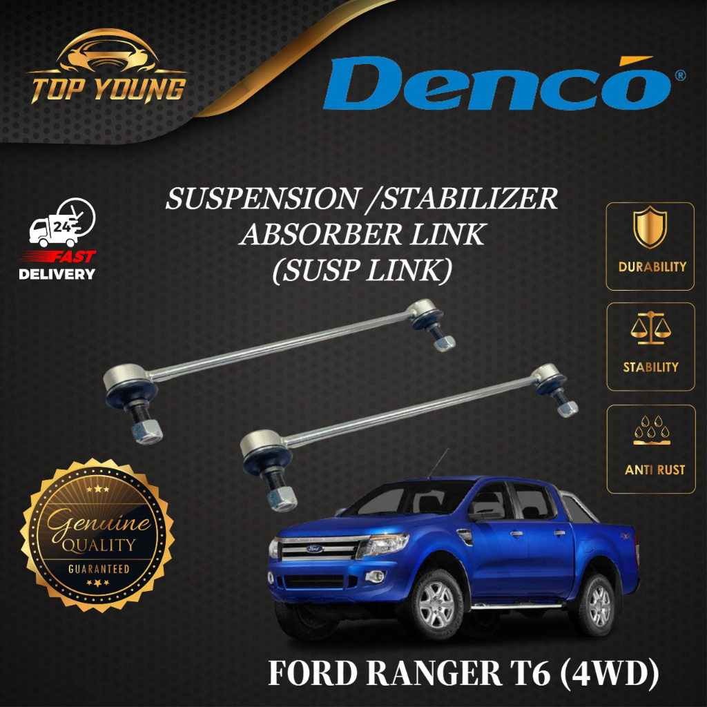 FORD RANGER T6 4WD DENCO FRONT (DEPAN) STABILIZER / ABSORBER ...