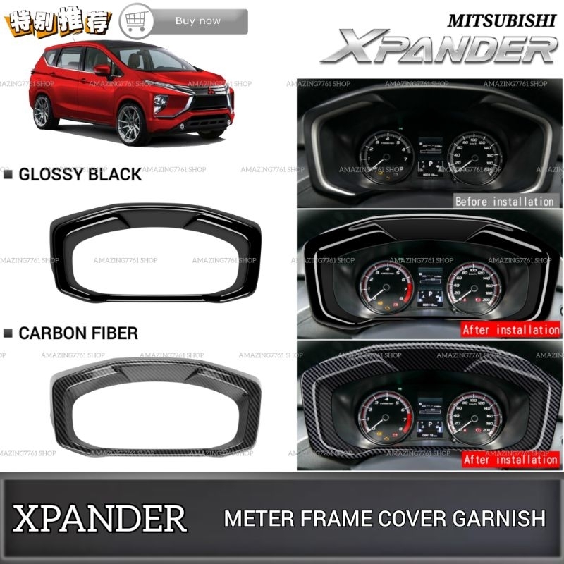 AMAZING MITSUBISHI XPANDER CAR DASHBOARD METER COVER FRAME GARNISH ...