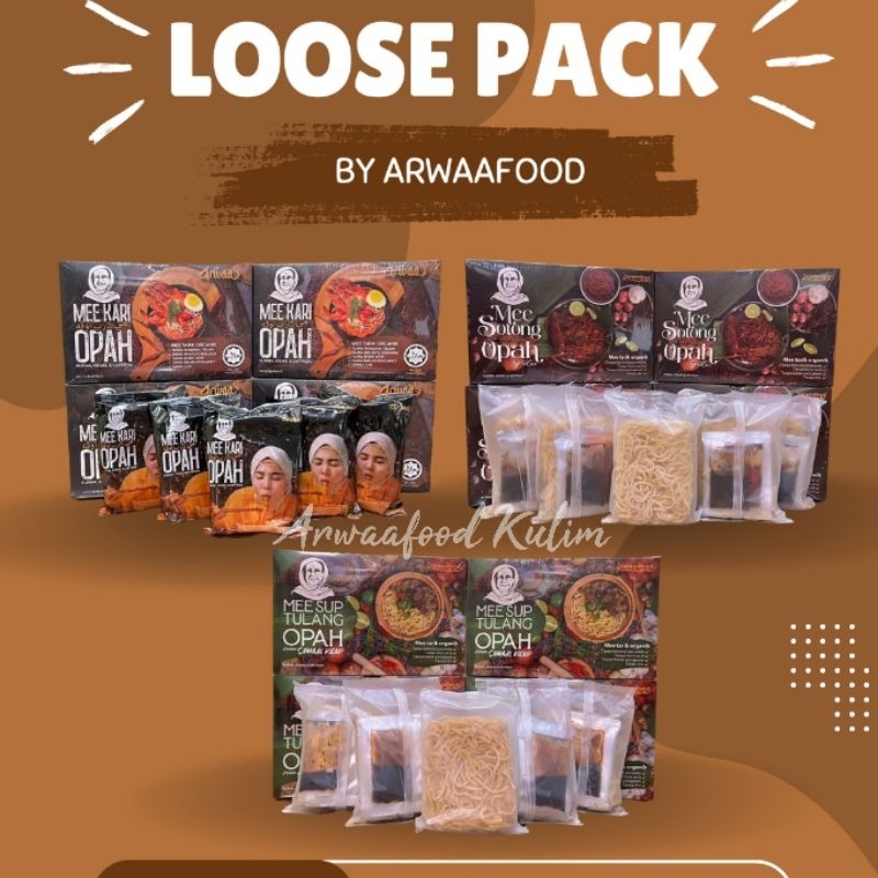 ‼️ READY STOCK ‼️ MEE KARI OPAH, MEE SOTONG OPAH, MEE SUP TULANG OPAH ...