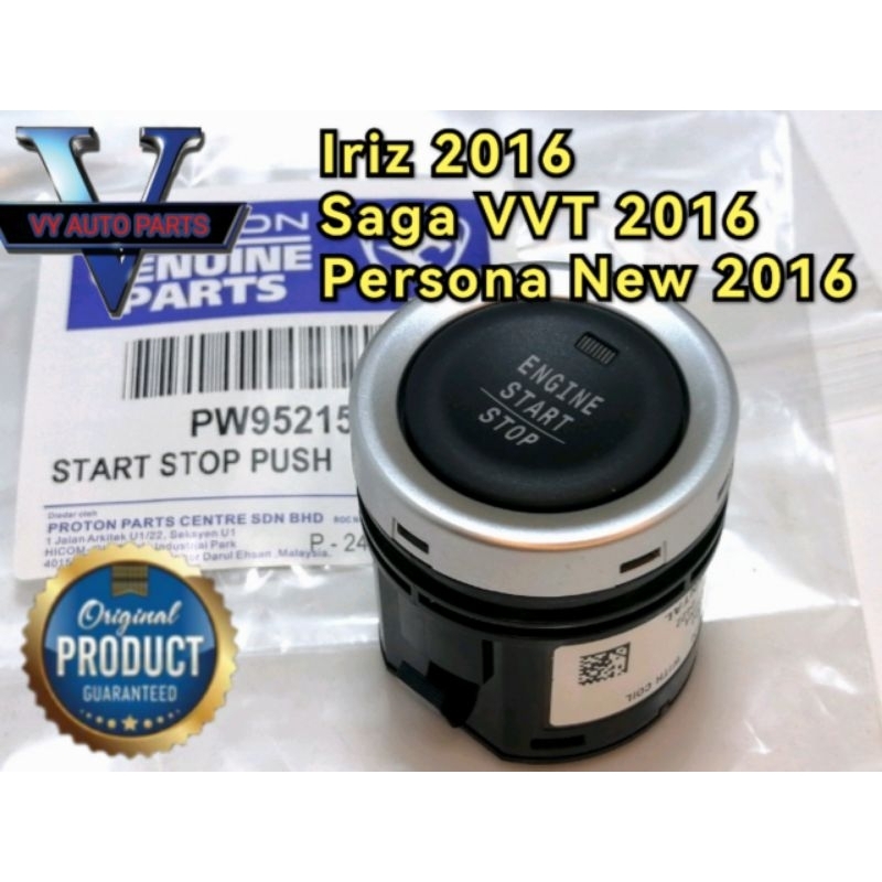 Original Engine Push Start Switch Button Iriz Saga VVT 2016 Persona New ...
