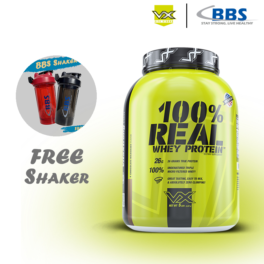 VX 100% Whey Protein (5lbs) - 100% Whey Protein, Muscle Recovery ...