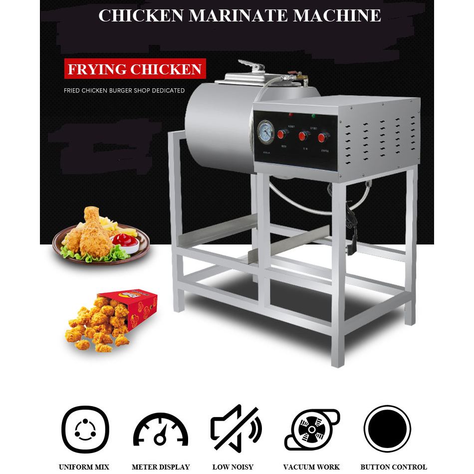 Commercial Flour Food Meat Mixing Tumbler Marinade Machine Vacuum ...