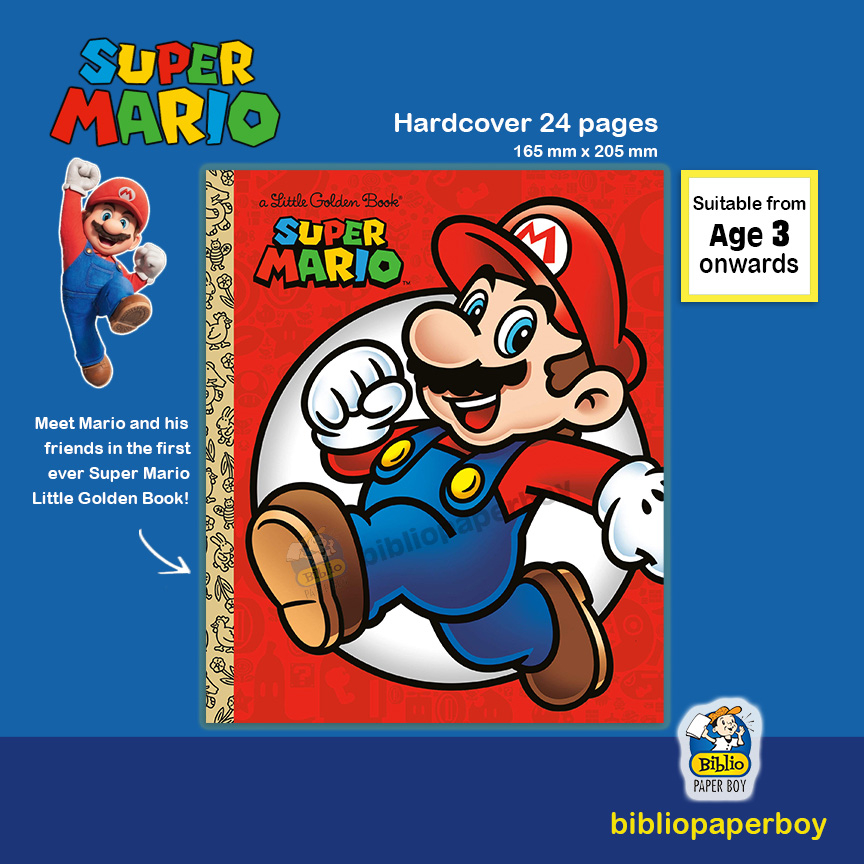 Super Mario (Little Golden Book) ISBN : 9780593304464 | Shopee Malaysia