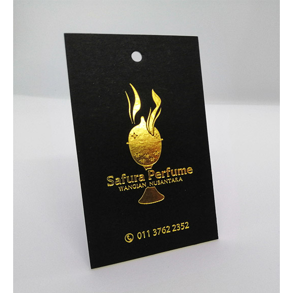 Edge-Gilding Hot Stamping Tag | Shopee Malaysia