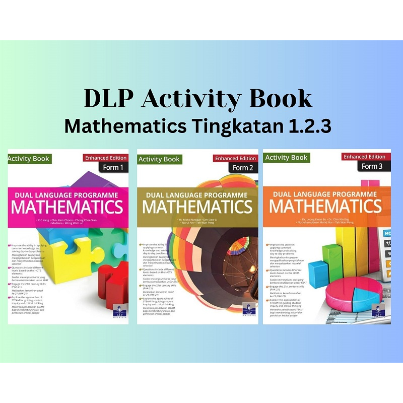 SAP - DLP Activity Book Mathematics Form 1.2.3 Enhanced Edition ...