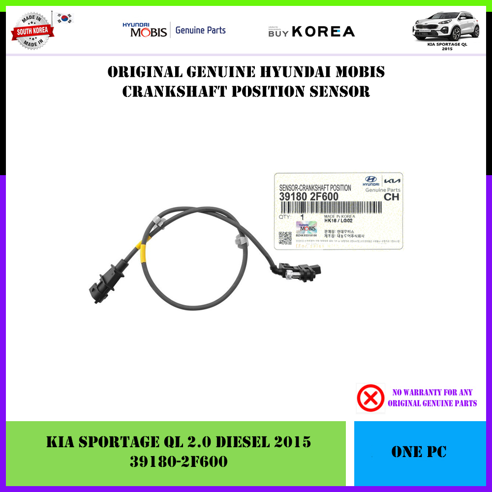 Kia Sportage QL 2.0 Diesel Genuine Hyundai Mobis Crankshaft Position ...