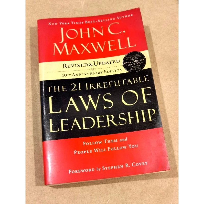 The 21 Irrefutable Laws Of Leadership Book By John C Maxwell | Shopee Malaysia