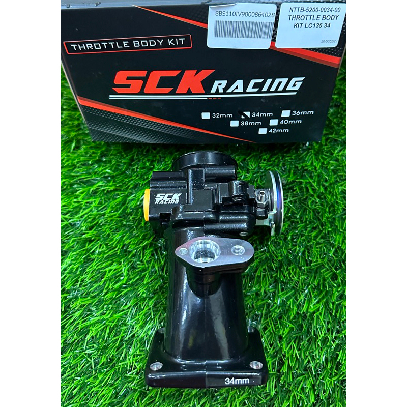 SCK RACING THROTTLE BODY KIT YAMAHA LC135 V8 FI - 32MM 34MM 36MM ...