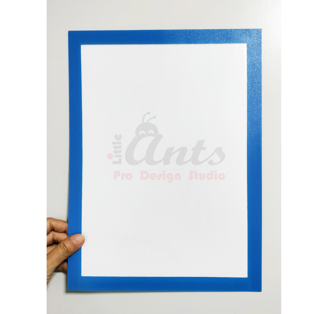 A4 document display magnetic frame PVC protector cover certificate SOP ...